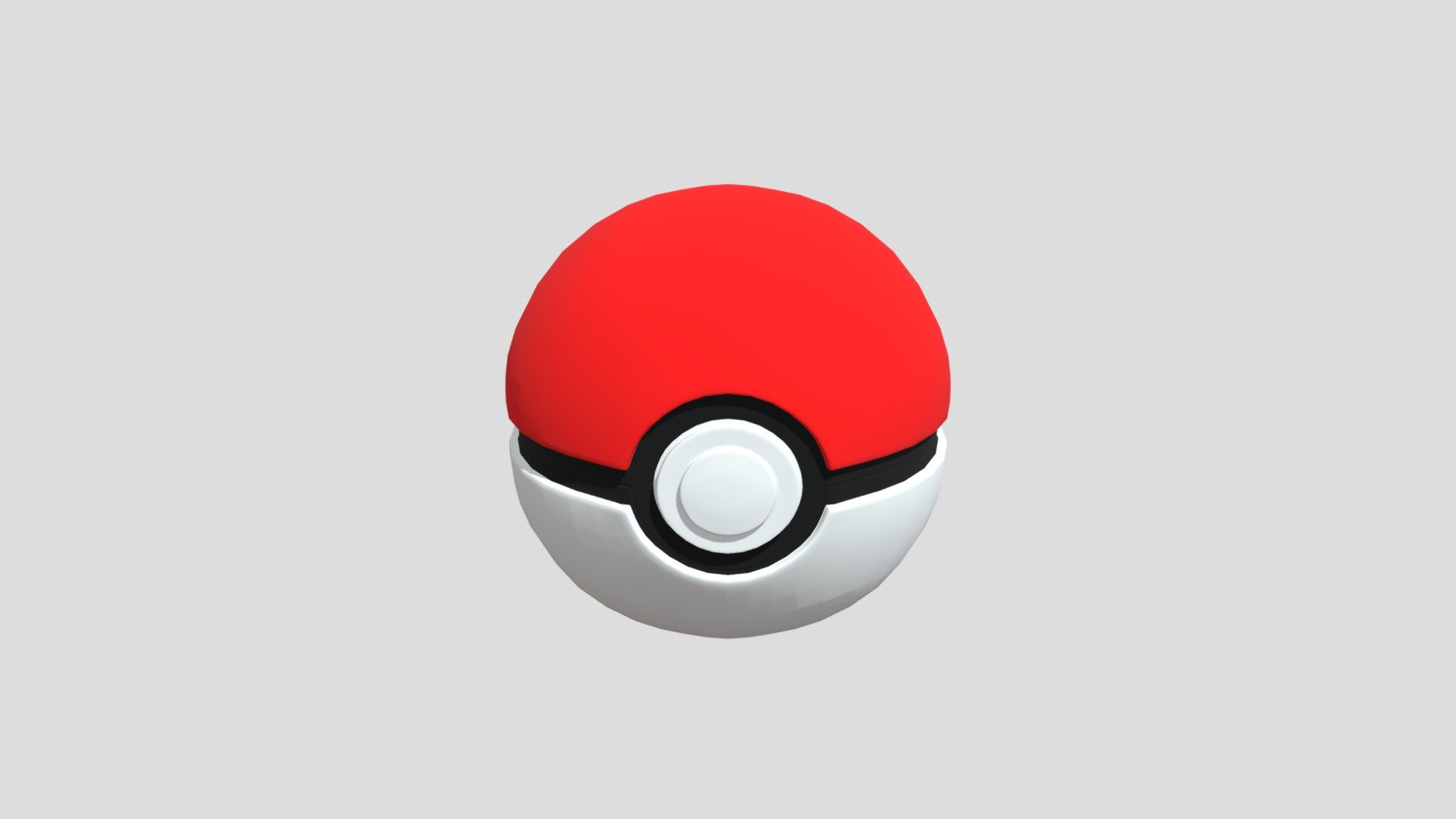 Pokeball - Download Free 3D model by Kufel (@BeenPe) [80df7bc] - Sketchfab
