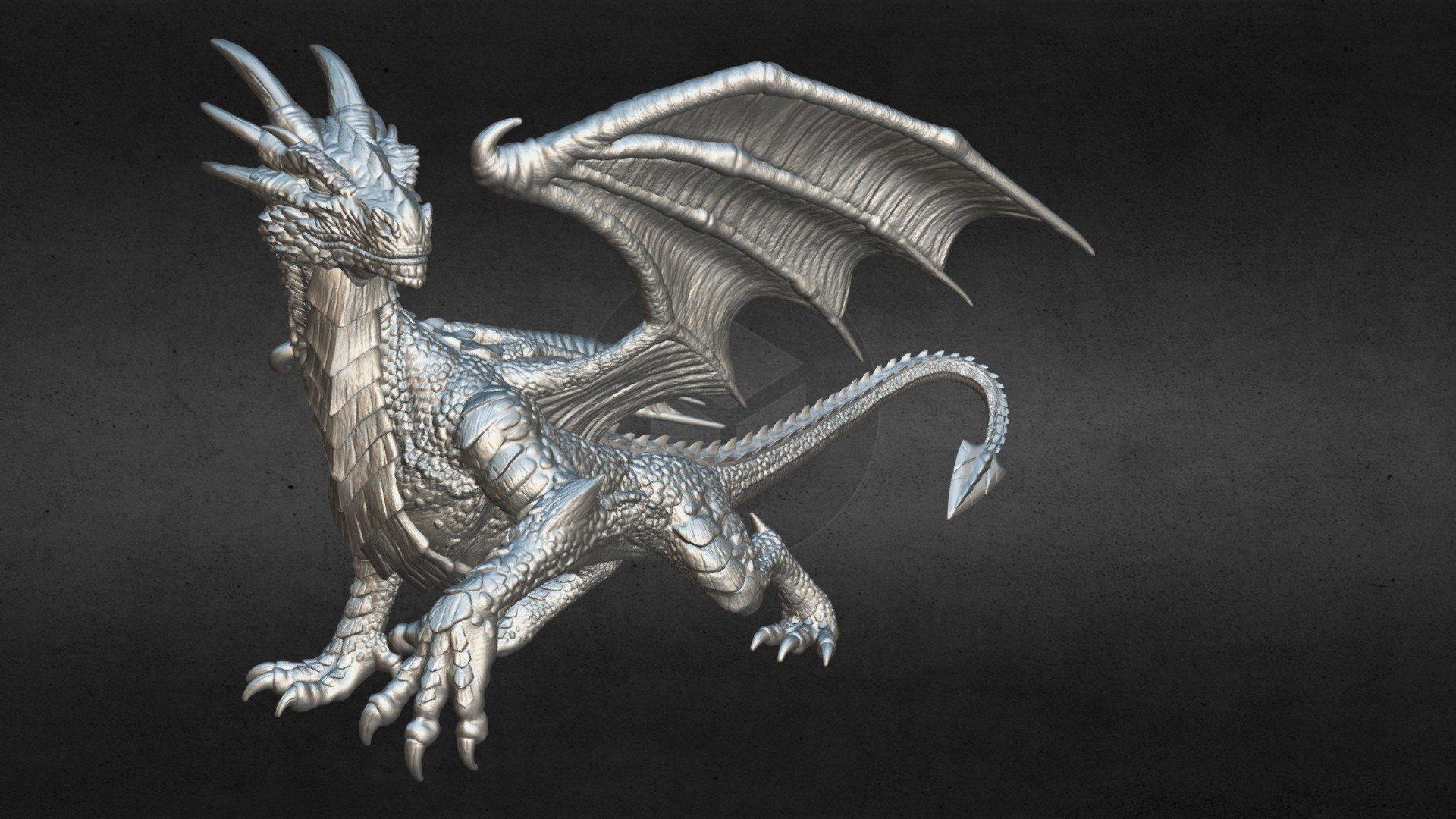 Sword & Sorcery - Drakeling Chaotic Familiar - 3D model by Ares Games ...
