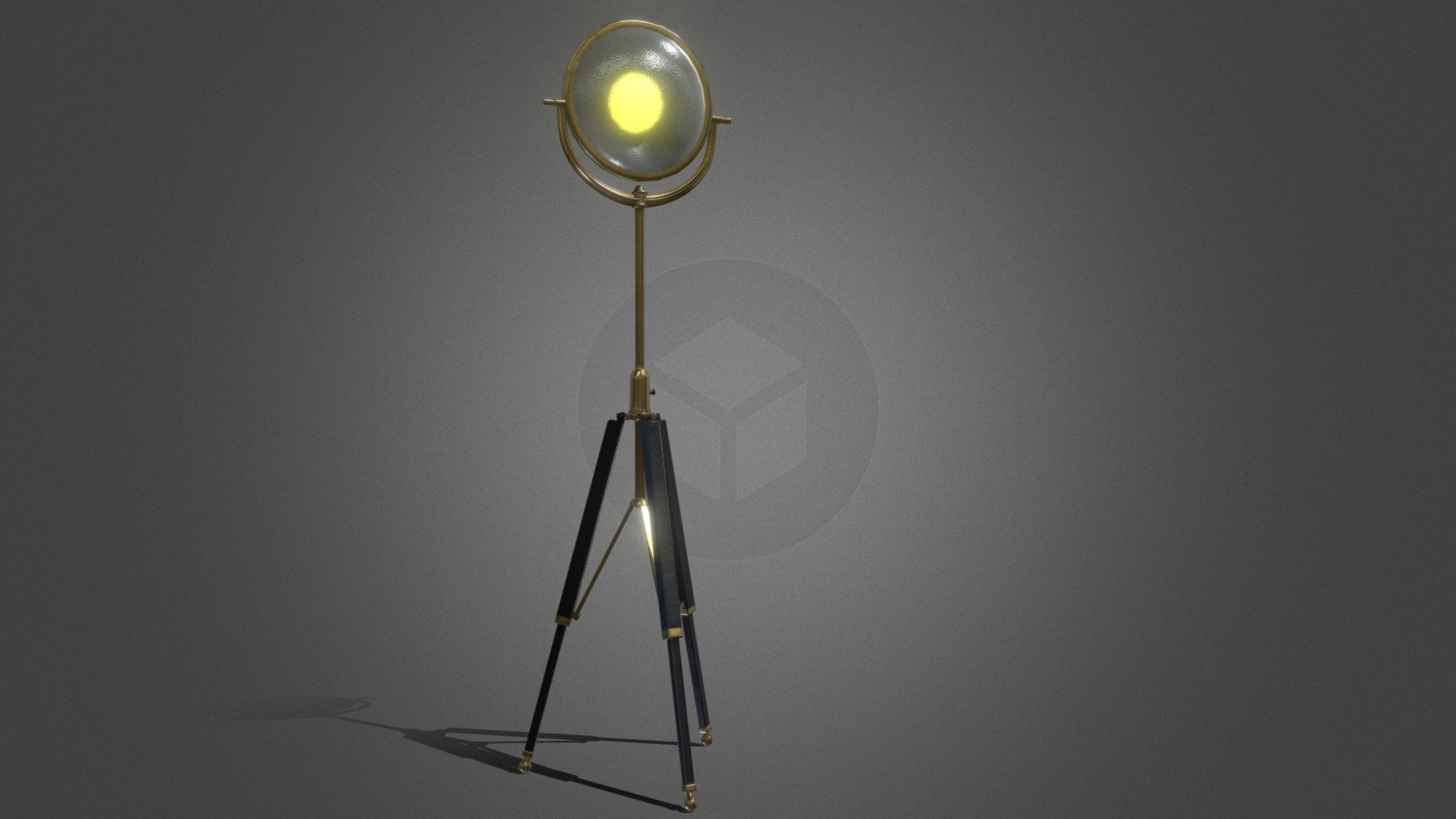 Floor Lamp - Low Poly - Buy Royalty Free 3D model by MHKstudio [80e0f78 ...