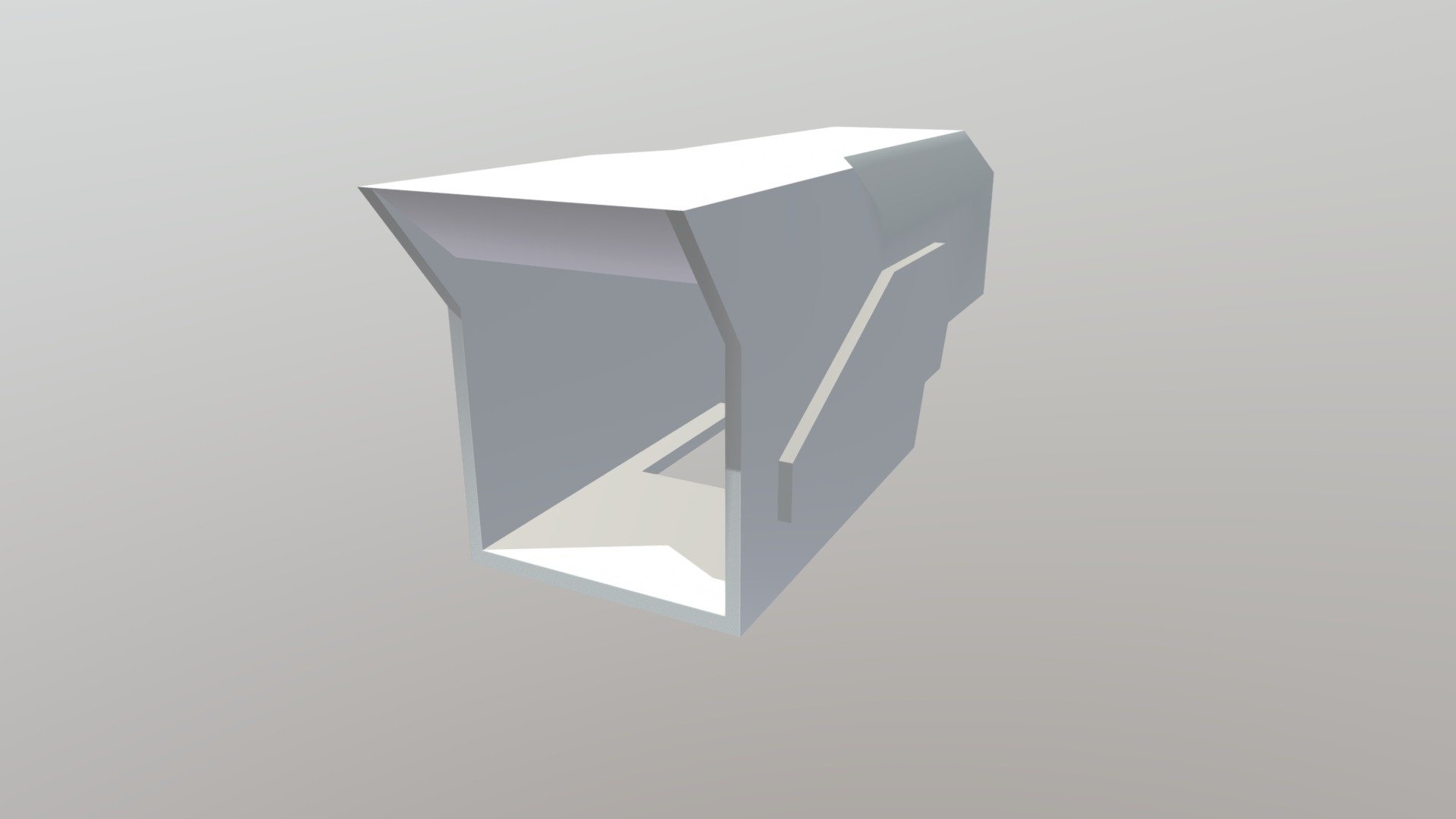 low-poly cctv head - 3D model by un loup sympa (@unloupsympa) [80e22a1 ...