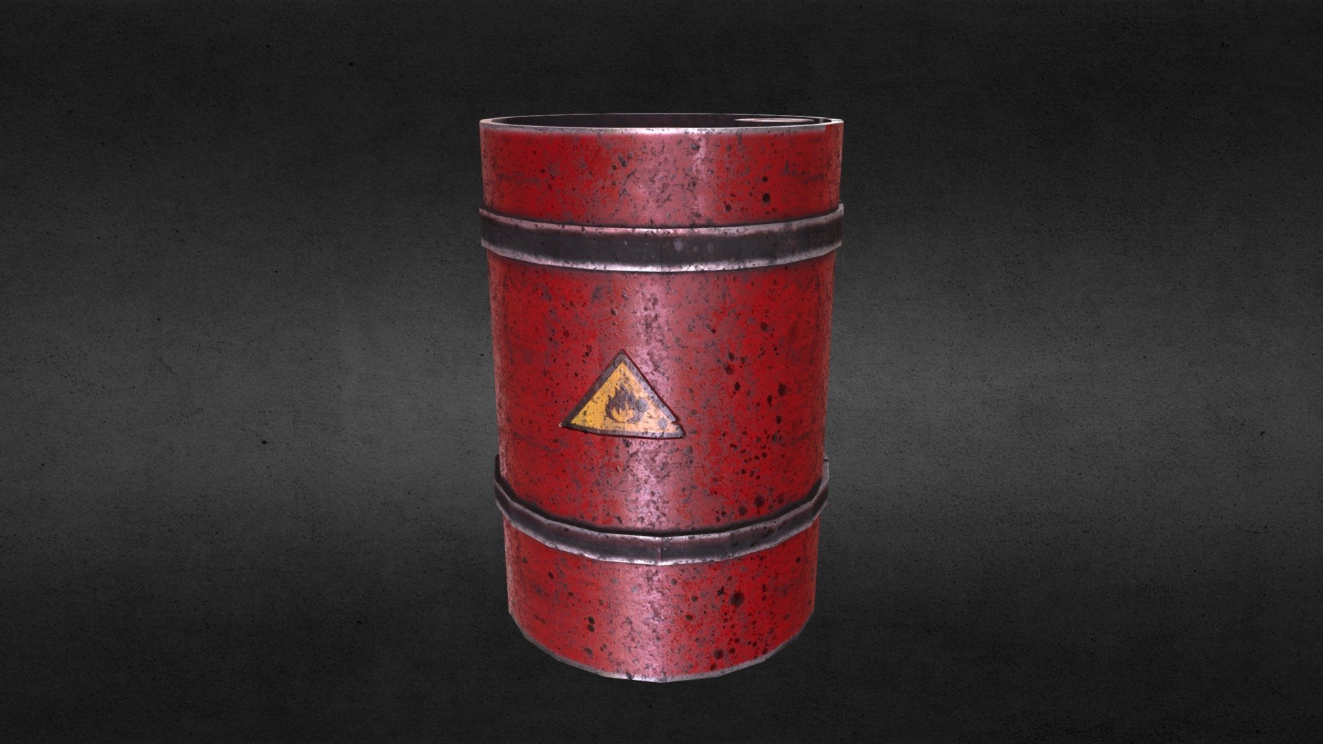 RedBarrel - 3D model by Joe_Y (@NeonSwager) [80e2410] - Sketchfab