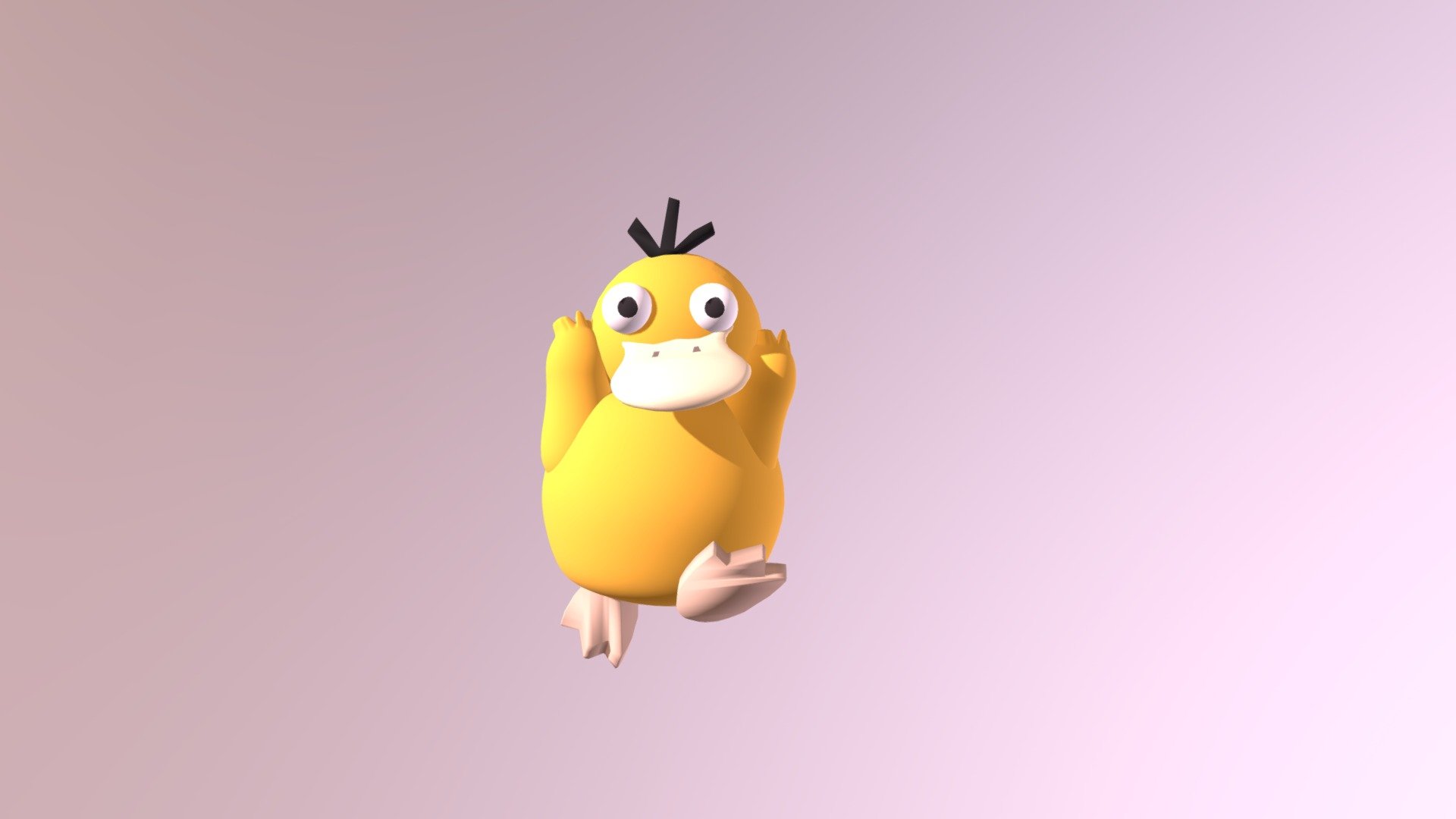 Psyduck - 3D model by SRimac [80e3076] - Sketchfab
