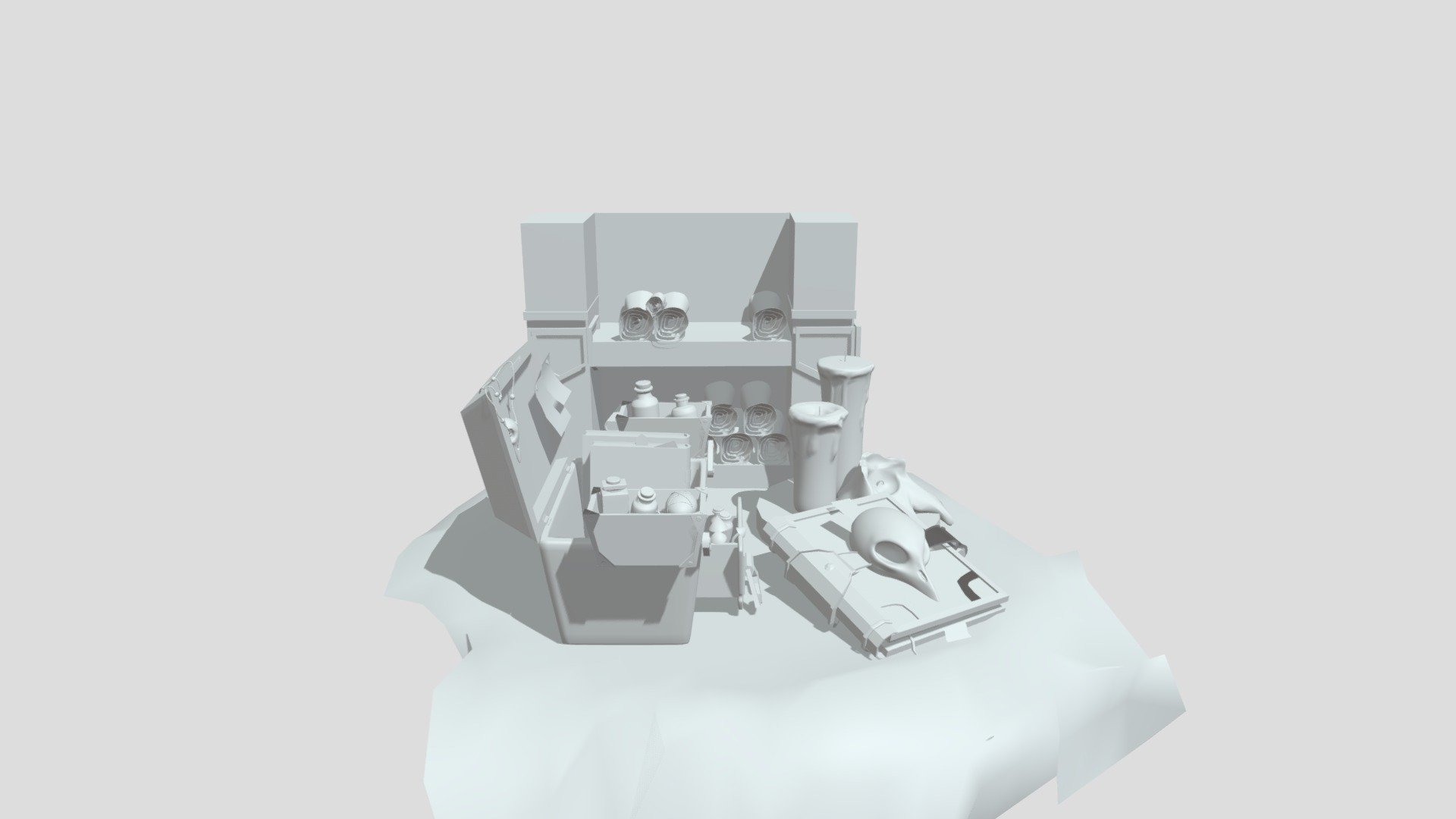 Witch Box - 3D model by a.ross6 [80e3ee2] - Sketchfab