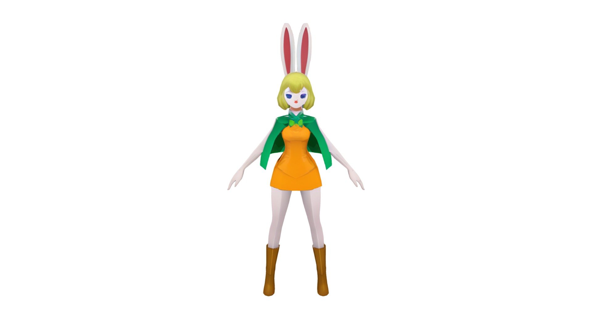 anthropomorphic rabbit character - 3D model by rafaelluin26 ...