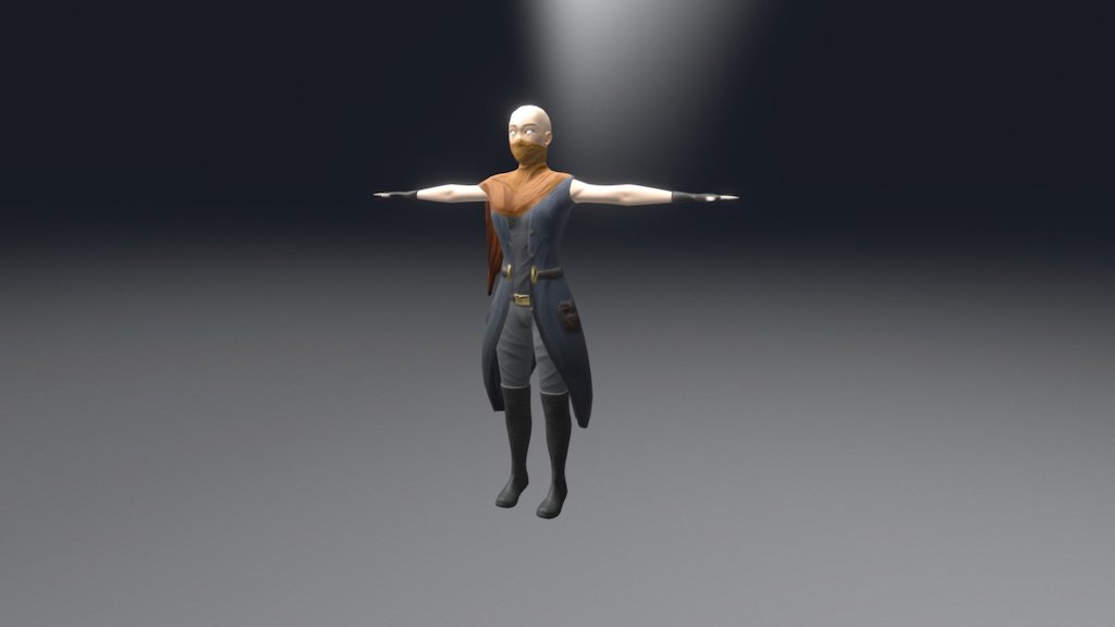 Character Imugi - 3D model by xahe [80e65f0] - Sketchfab