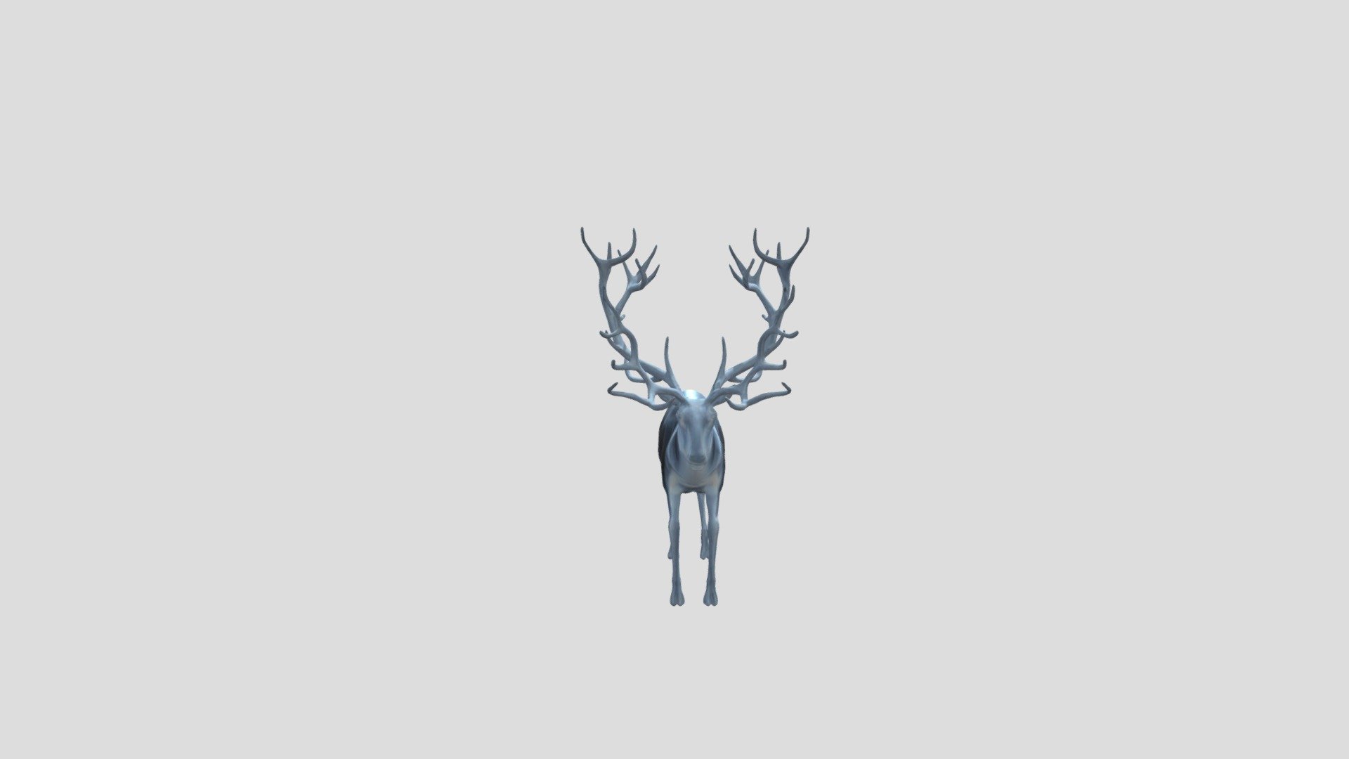 Ethereal Stag - 3D model by mao0813l [80e99f5] - Sketchfab