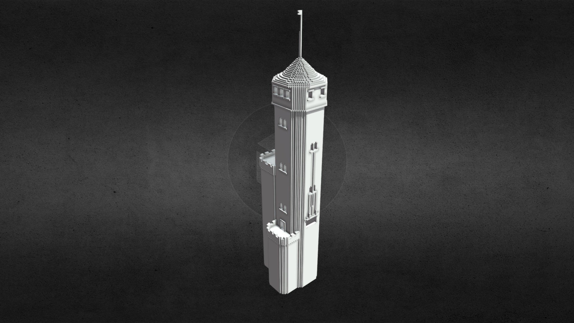 Side Tower - 3D model by Runifik [80eb846] - Sketchfab