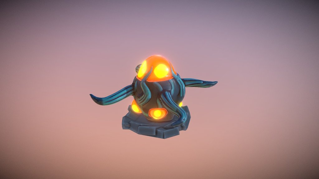 Alien Plant - 3D model by YouKnowWho [80ee01e] - Sketchfab