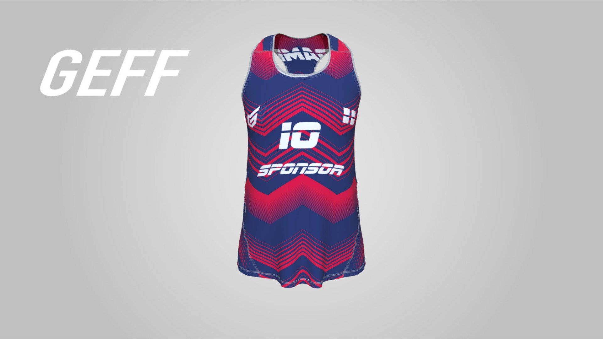 GEFF NU COLLECTION SLEEVELESS HT BASIC PLAYA - 3D model by GEFF SPORT ...