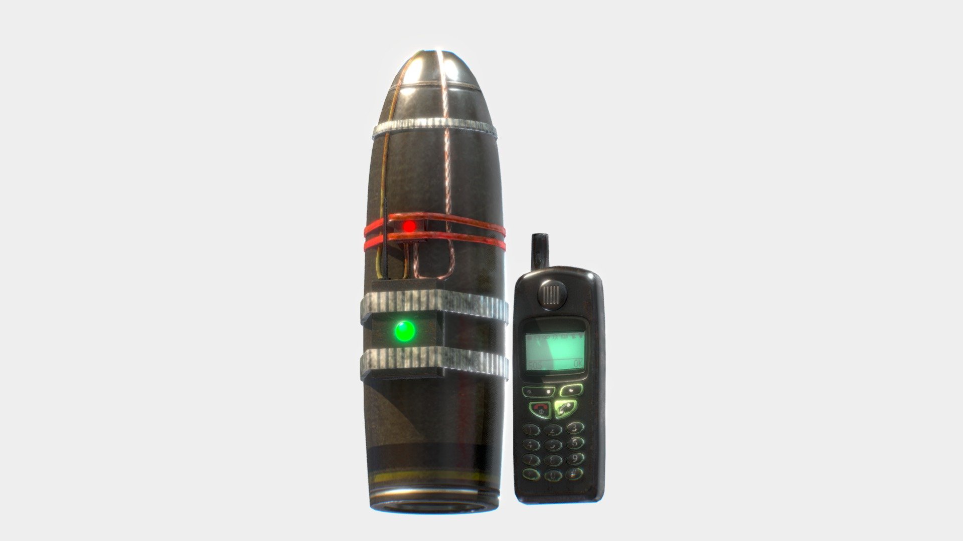 Improvised IEDs - 3D model by ICRCVR [80f106b] - Sketchfab