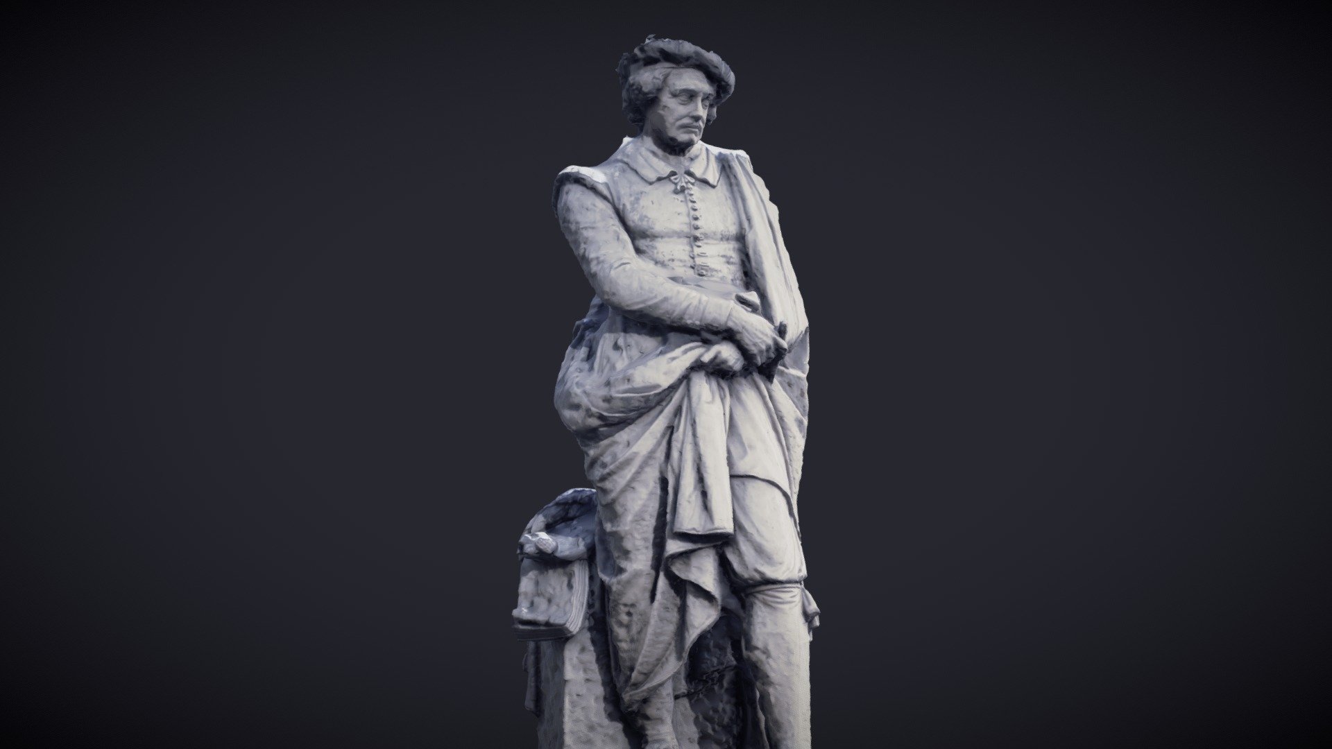 Rembrandt Monument 3d Model By Amanpreet Bajwa 7bajwa [80f1bef