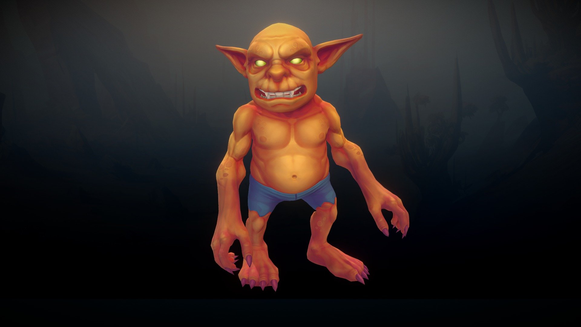 Stylized Fantasy Gremlin - 3D model by N-hance Studio (@Malice6731 ...