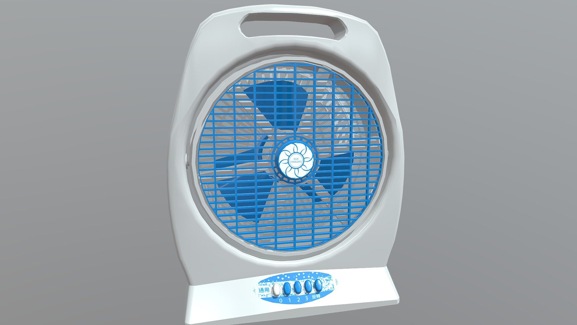 Electric fan - 3D model by ToastAnn (@cindy0986771080) [80f381e ...