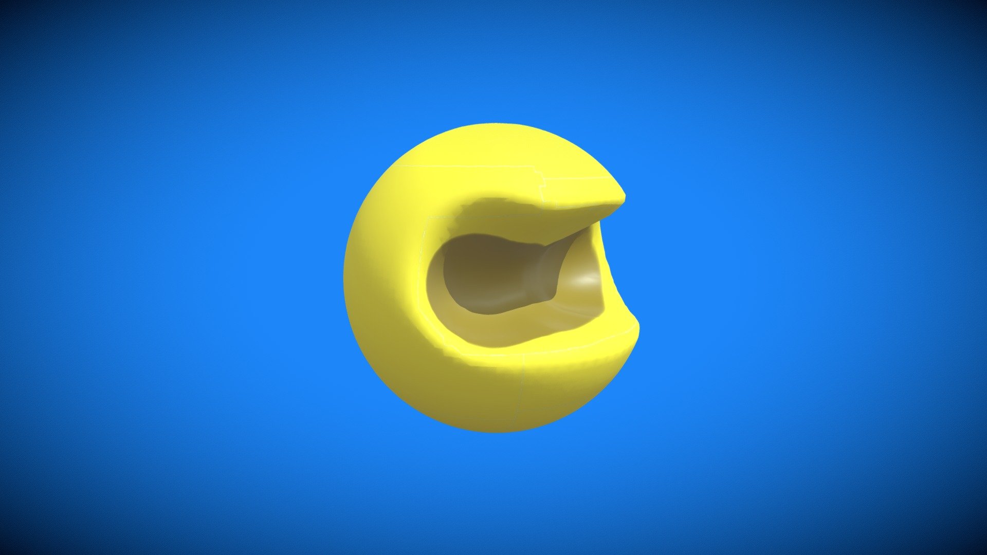 PACMAN - Download Free 3D model by sharkpuppetxl (@sharkpuppet ...