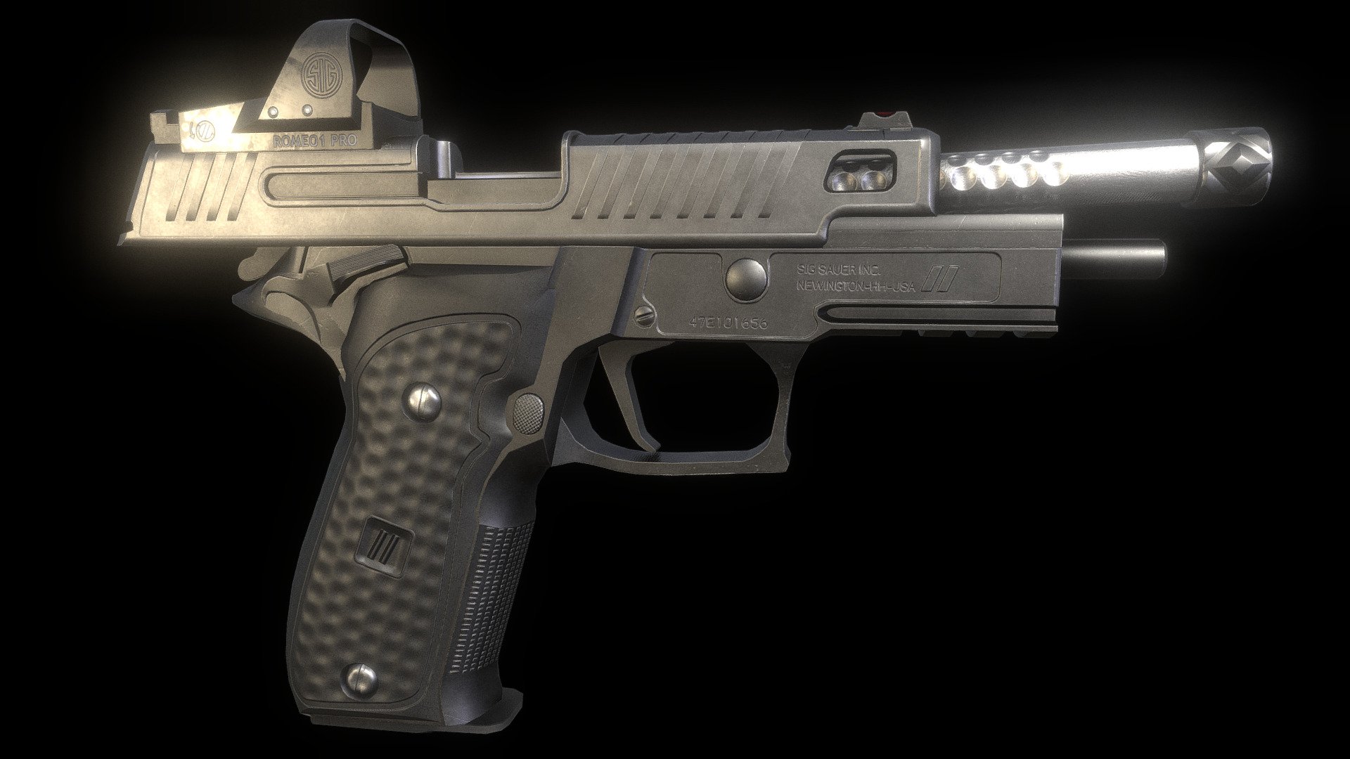 P226 ZEV - 3D model by Brahian SG (@Brahian_s_g) [80f582d] - Sketchfab