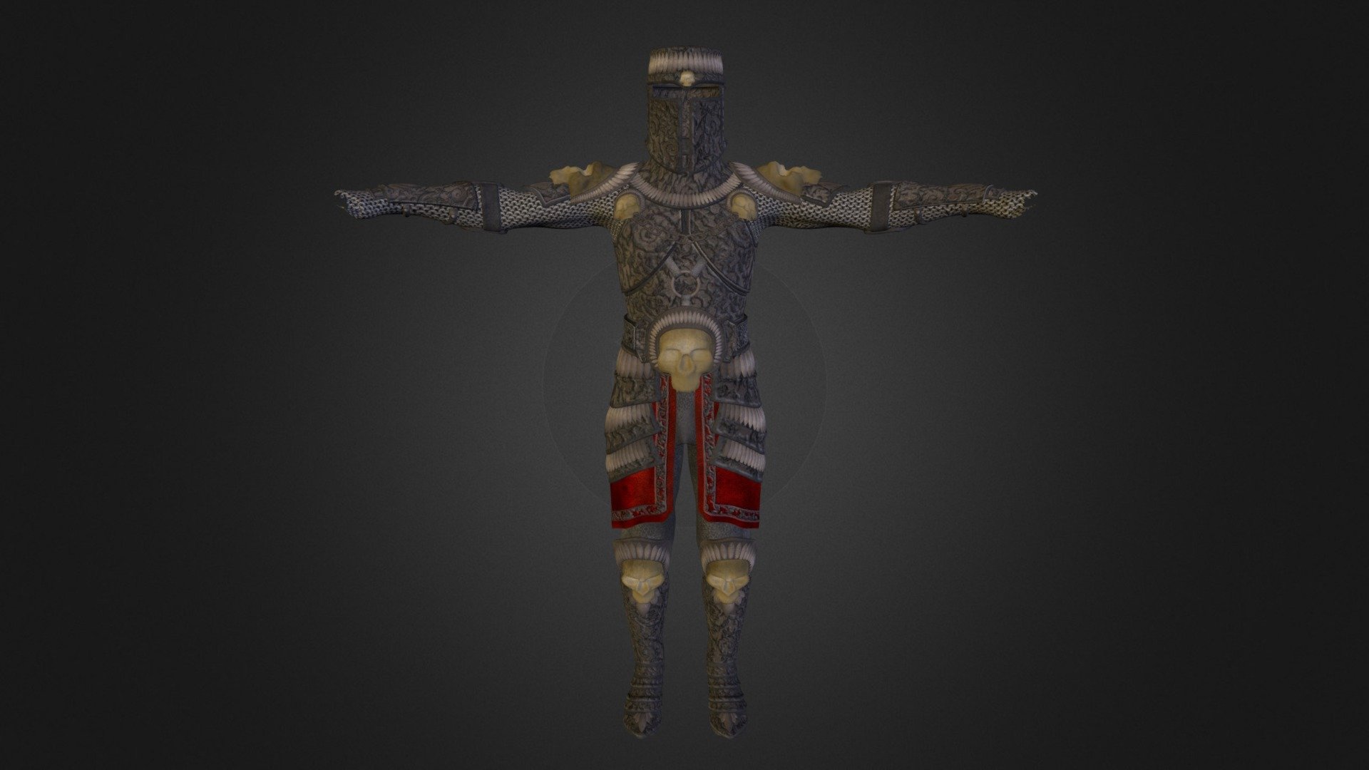 Skull Warlord Armor - 3D model by beholdmidia [80f7518] - Sketchfab