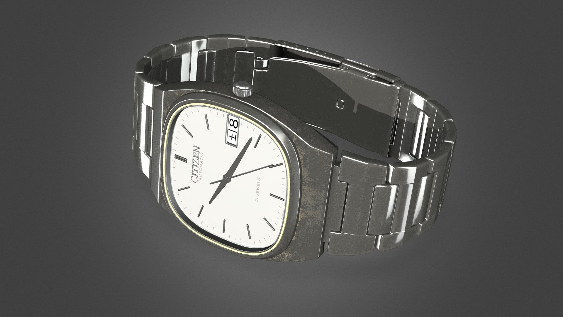 Mr and Mrs Goh Say Choon's Citizen Watch - 3D model by Whampoa Archive ...