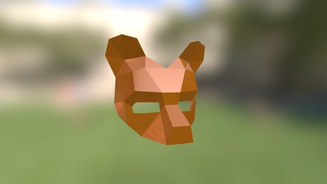 Low-poly-mask 3D models - Sketchfab