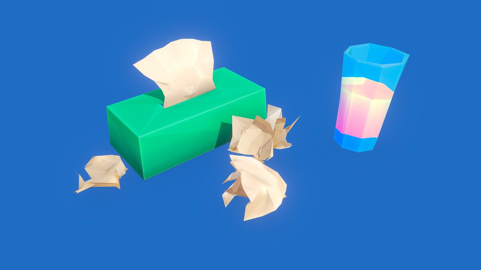 Having the Flu - 3D model by Julien Chambriard (@julienchambriard ...