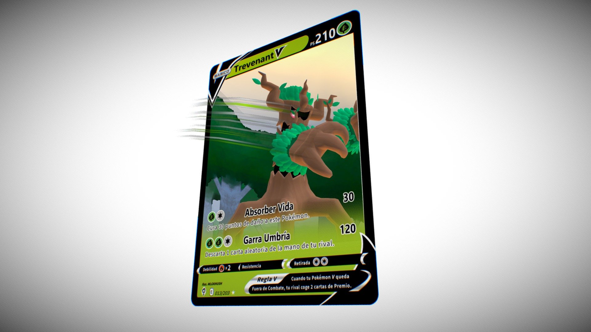 Trevenant V | Pokémon 3D Card Diorama - 3D model by mlgkhush [80f9f85 ...