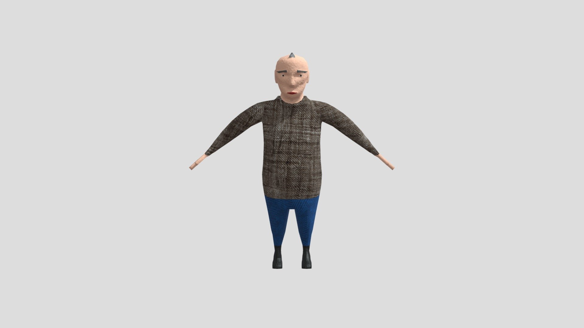 Character textured - 3D model by dezzer567 [80fa422] - Sketchfab