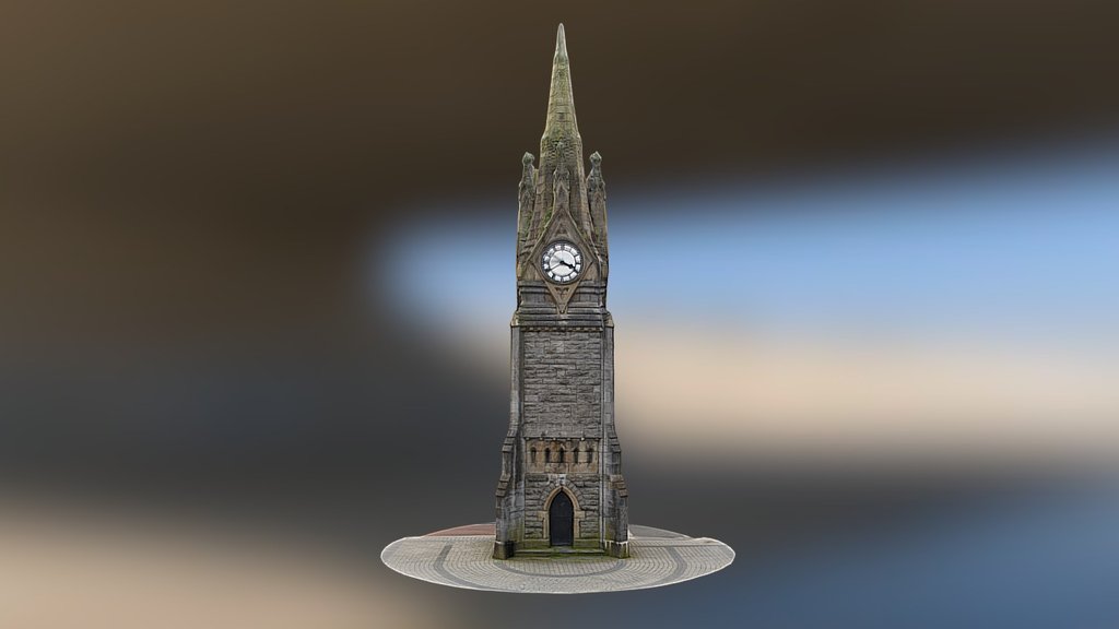 Clock Tower Waterford - 3D model by Peter Grogan (@emagine) [80fa6ce ...