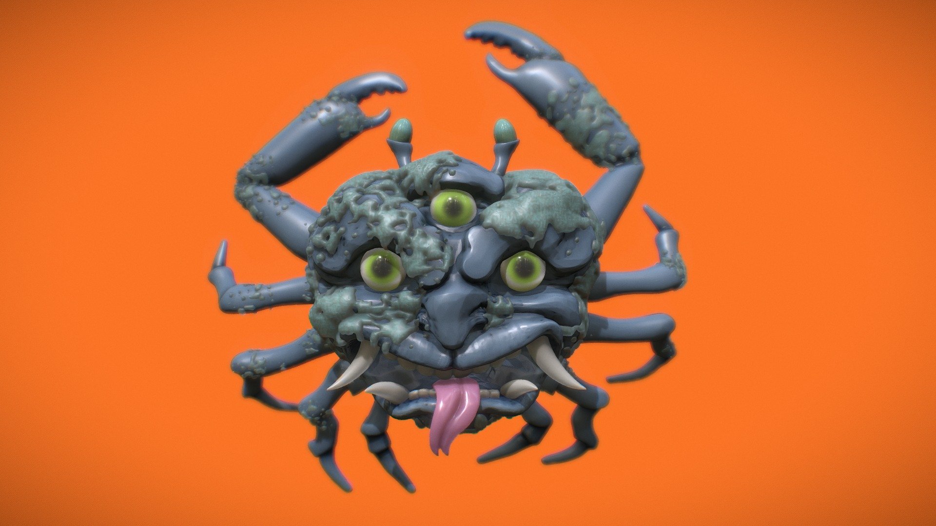 Heikegani: Demon Crab - Buy Royalty Free 3D model by Tom Johnson ...