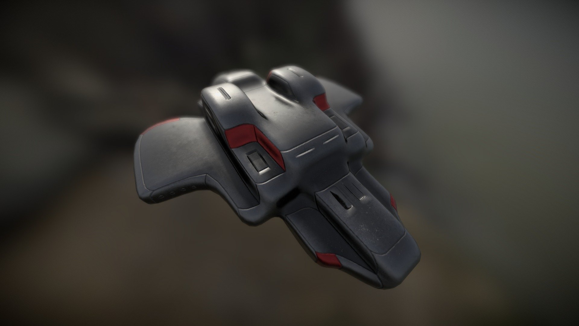 Spaceship (simple base body concept) - Download Free 3D model by ...