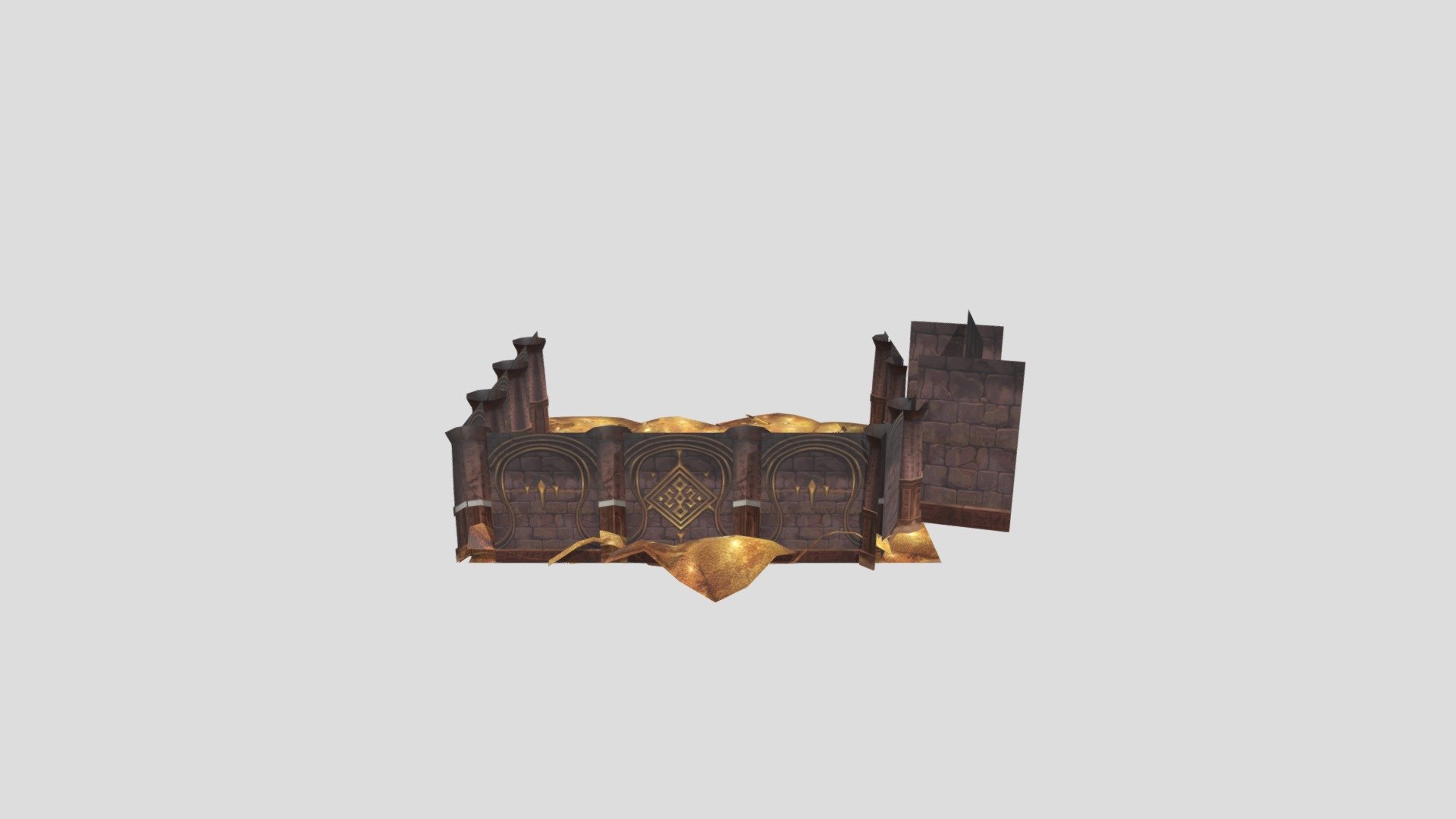 BattleFieldMap_TreasureHouse King's raid - Download Free 3D model by ...