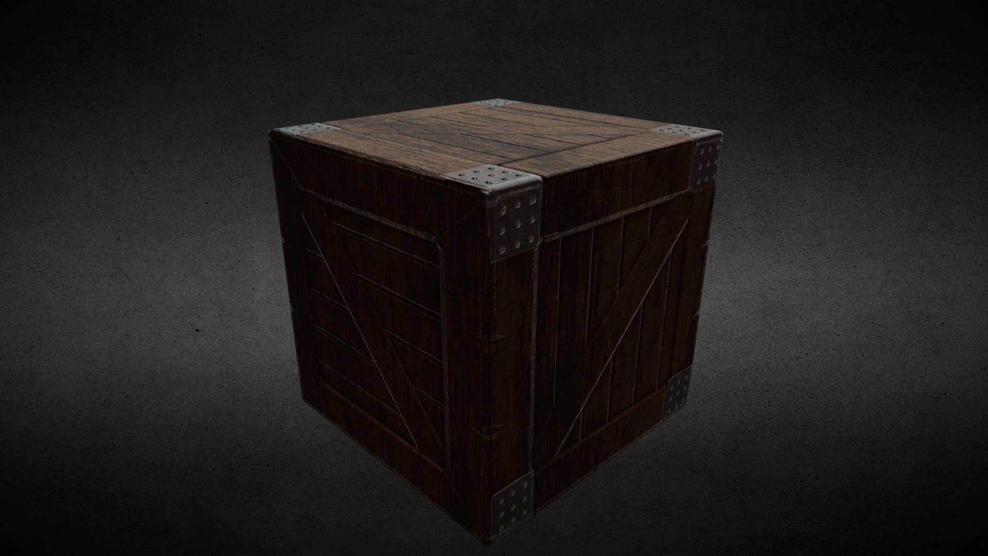 Box. Low Poly - 3D model by CMS Games LLC (@cmsgames) [80fc02a] - Sketchfab