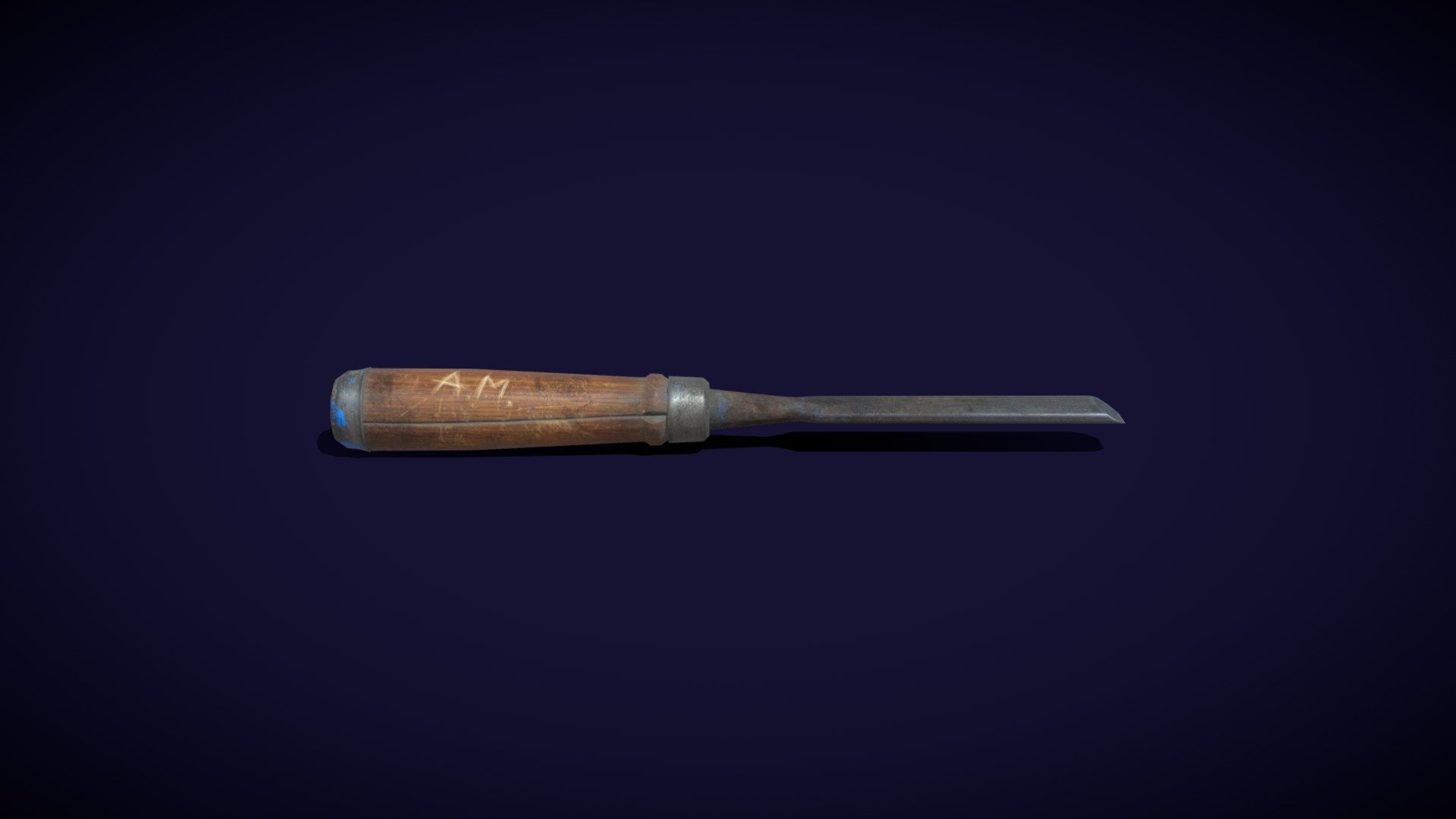 Chisel - 3D model by Infinite Art Solutions (@infiniteartsolutions ...