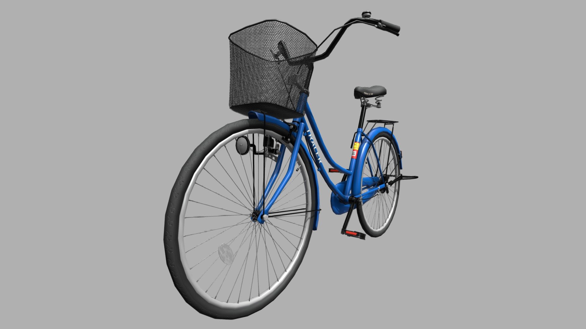 City Bicycle - 3D model by literallyme (@literallywho) [80fdd18 ...