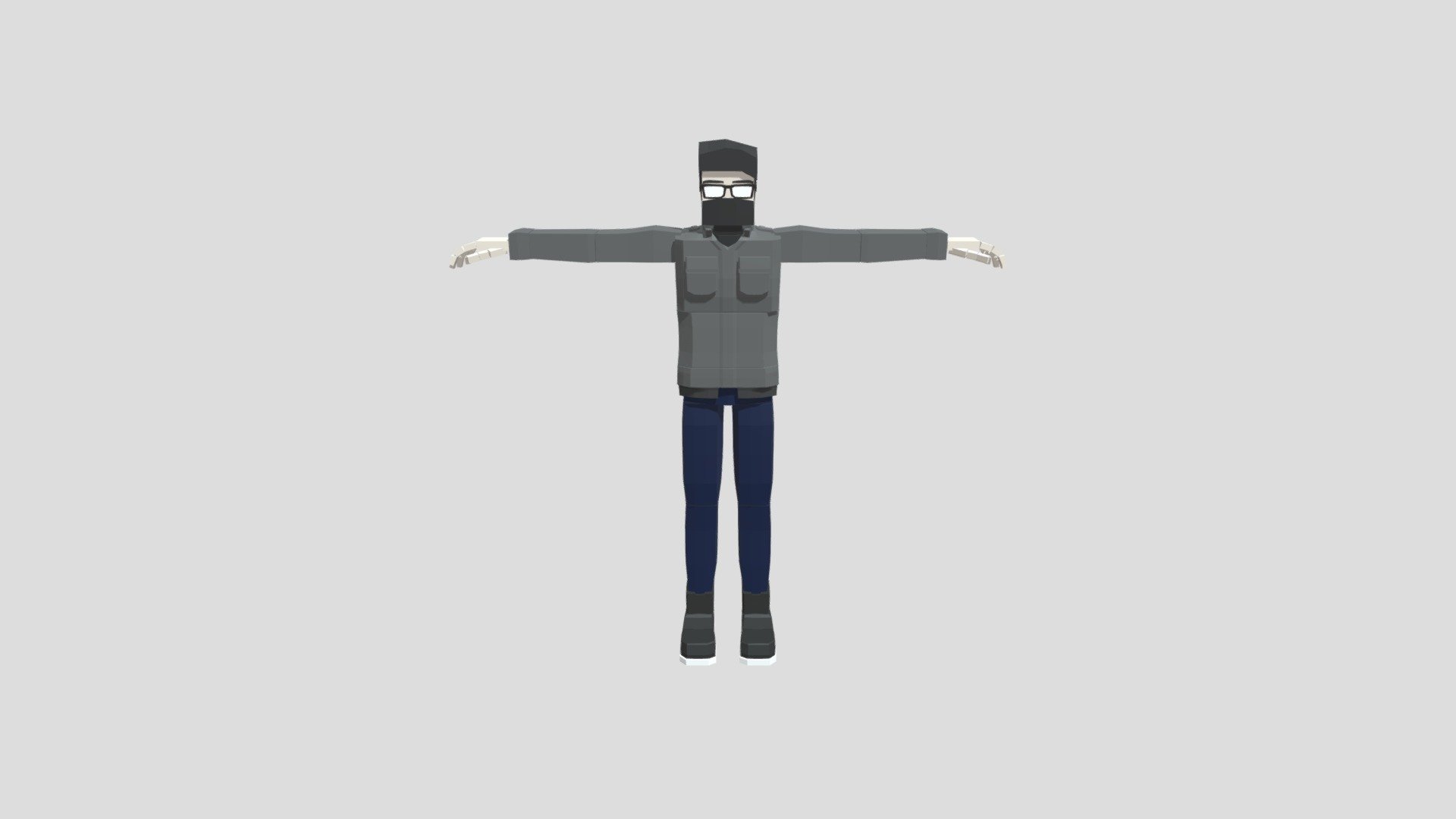 Low poly character thing - 3D model by Flynntaggard (@huntercrafthero ...