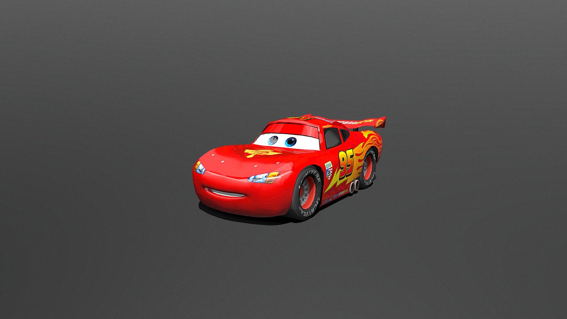 Lightning McQueen Cars 2 - Download Free 3D model by ...