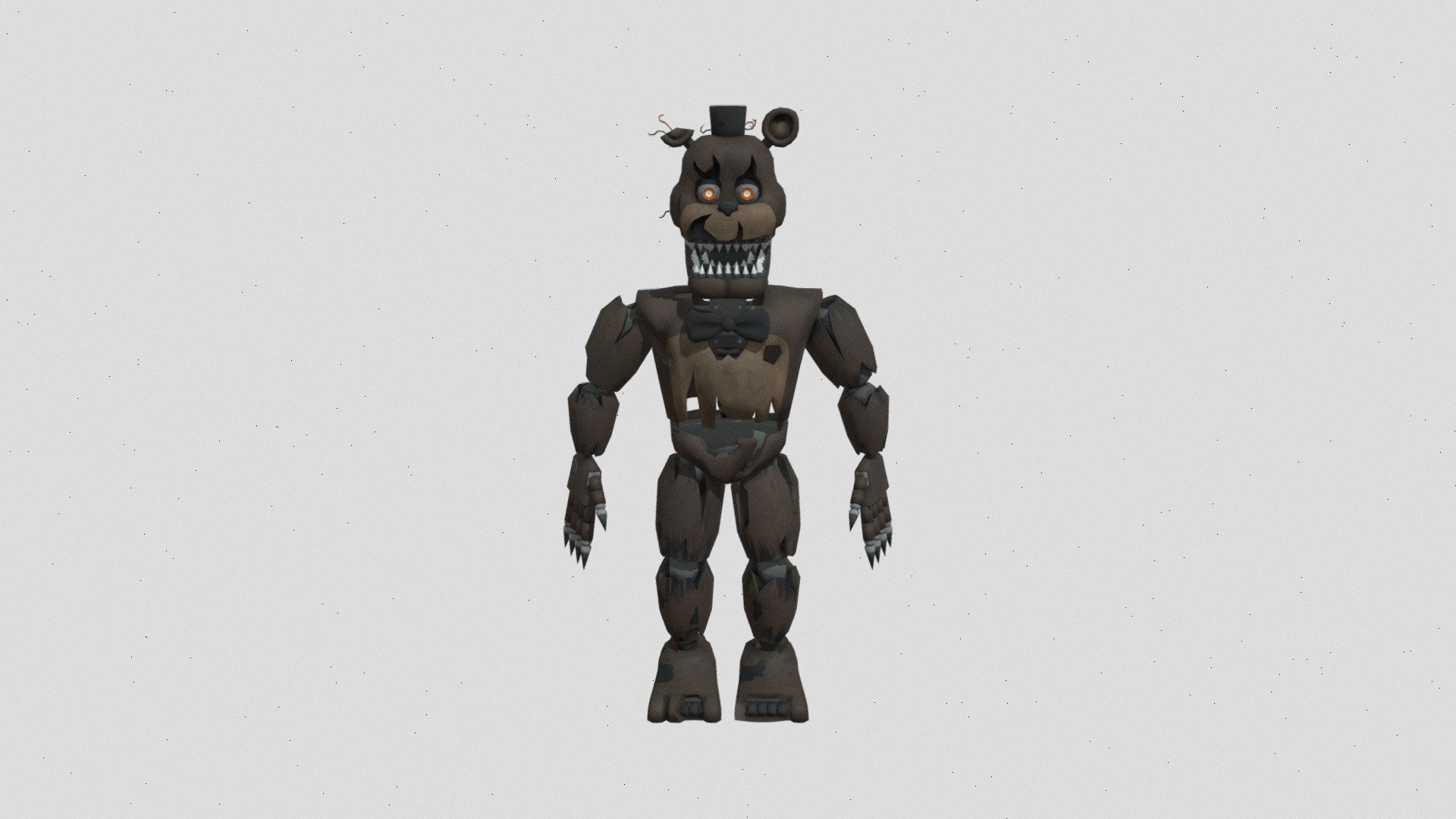 Splinks Nightmare Freddy - Download Free 3D model by KameronWakker ...