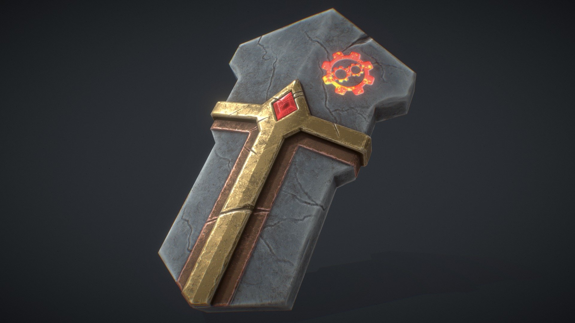 Fnatasy stylized shield - Download Free 3D model by Sir Erdees ...
