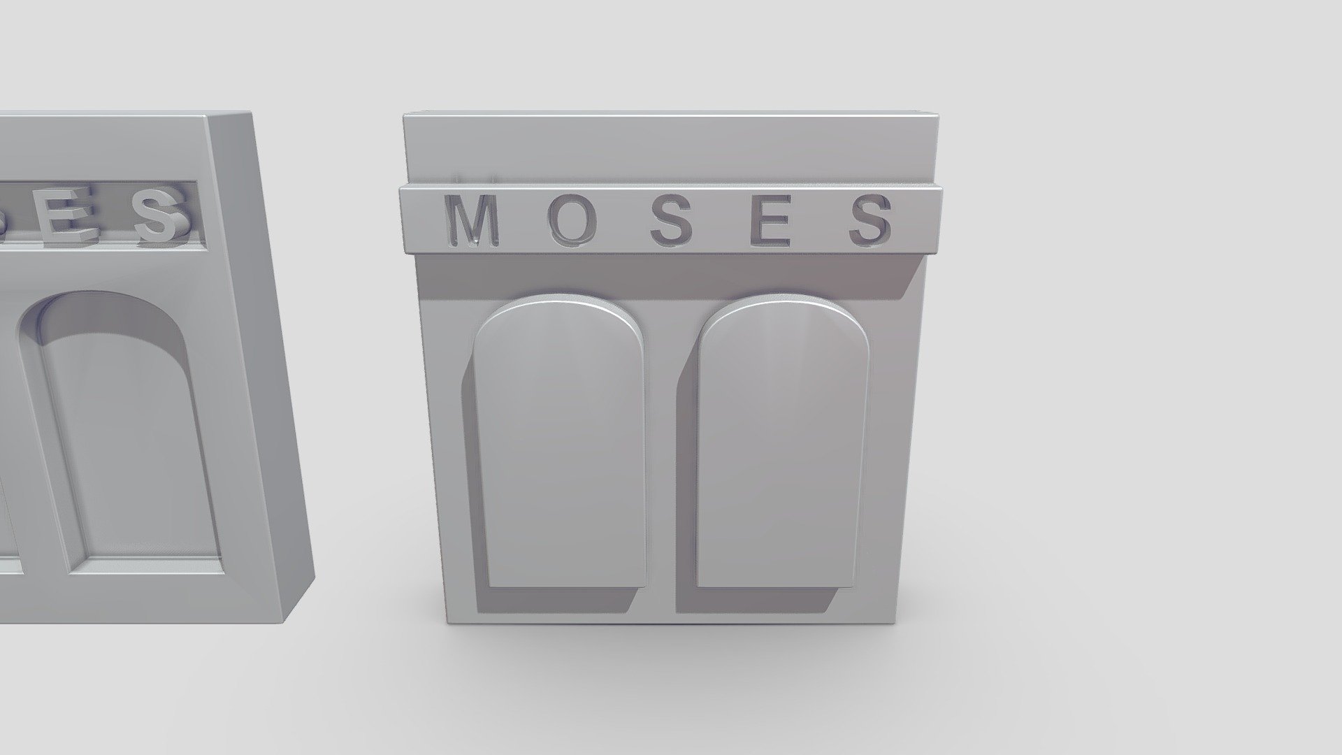 Moses Logo - Download Free 3D model by apriljewelrydesign [81009f7 ...