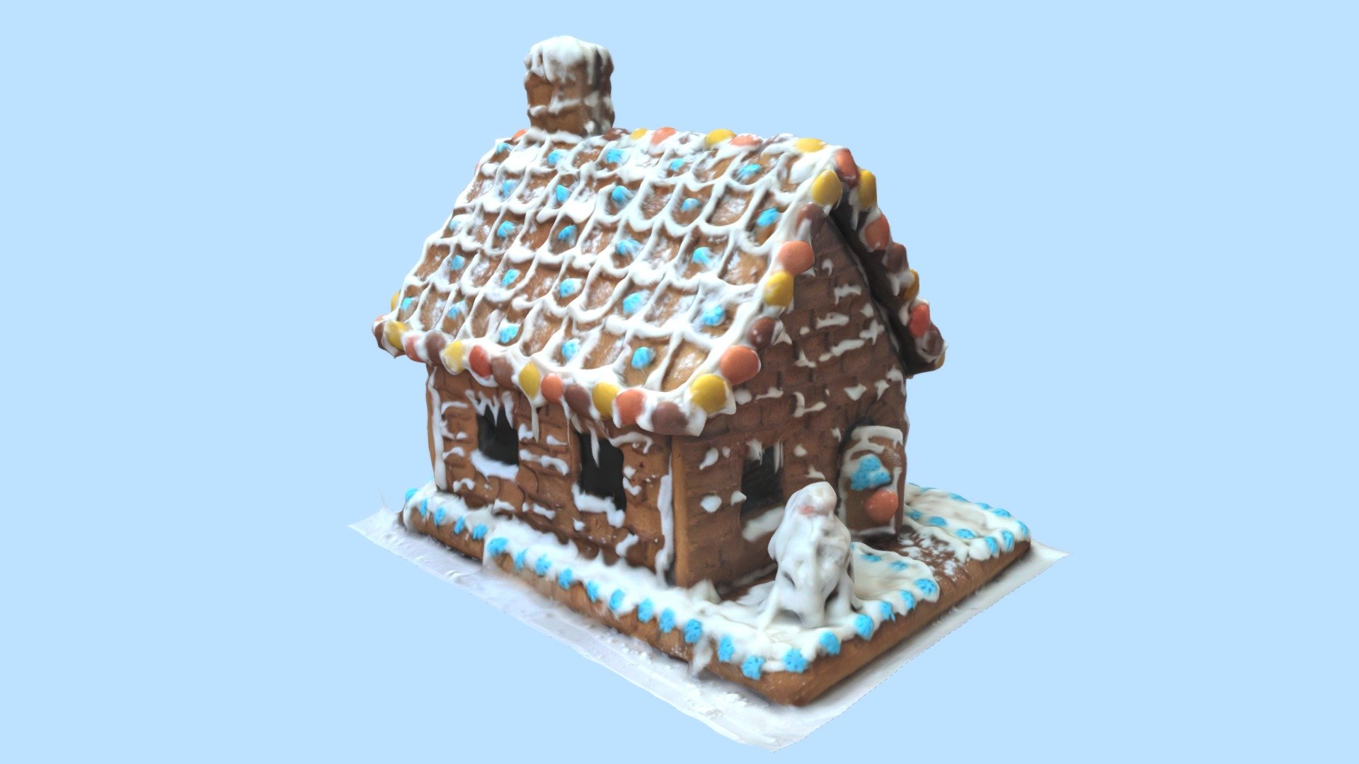 Gingerbread House Christmas 2023 - Download Free 3D model by AndyBegg ...
