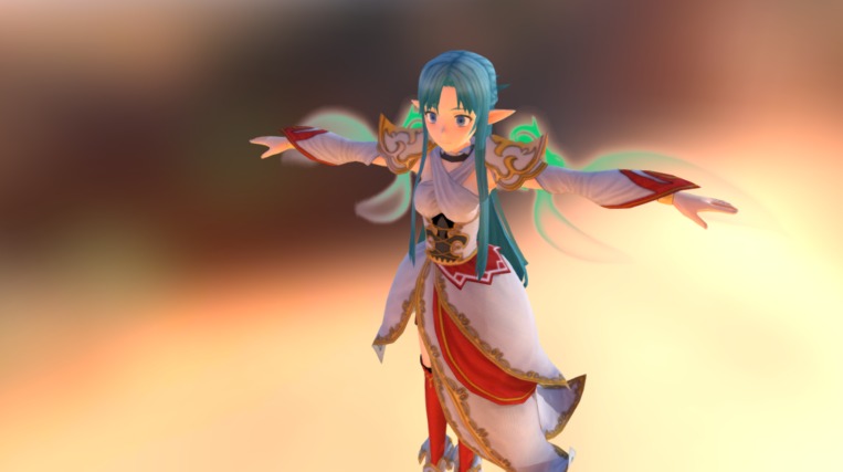 Asuna Saols 3d Model By Jerrywong2005 8105b76 Sketchfab