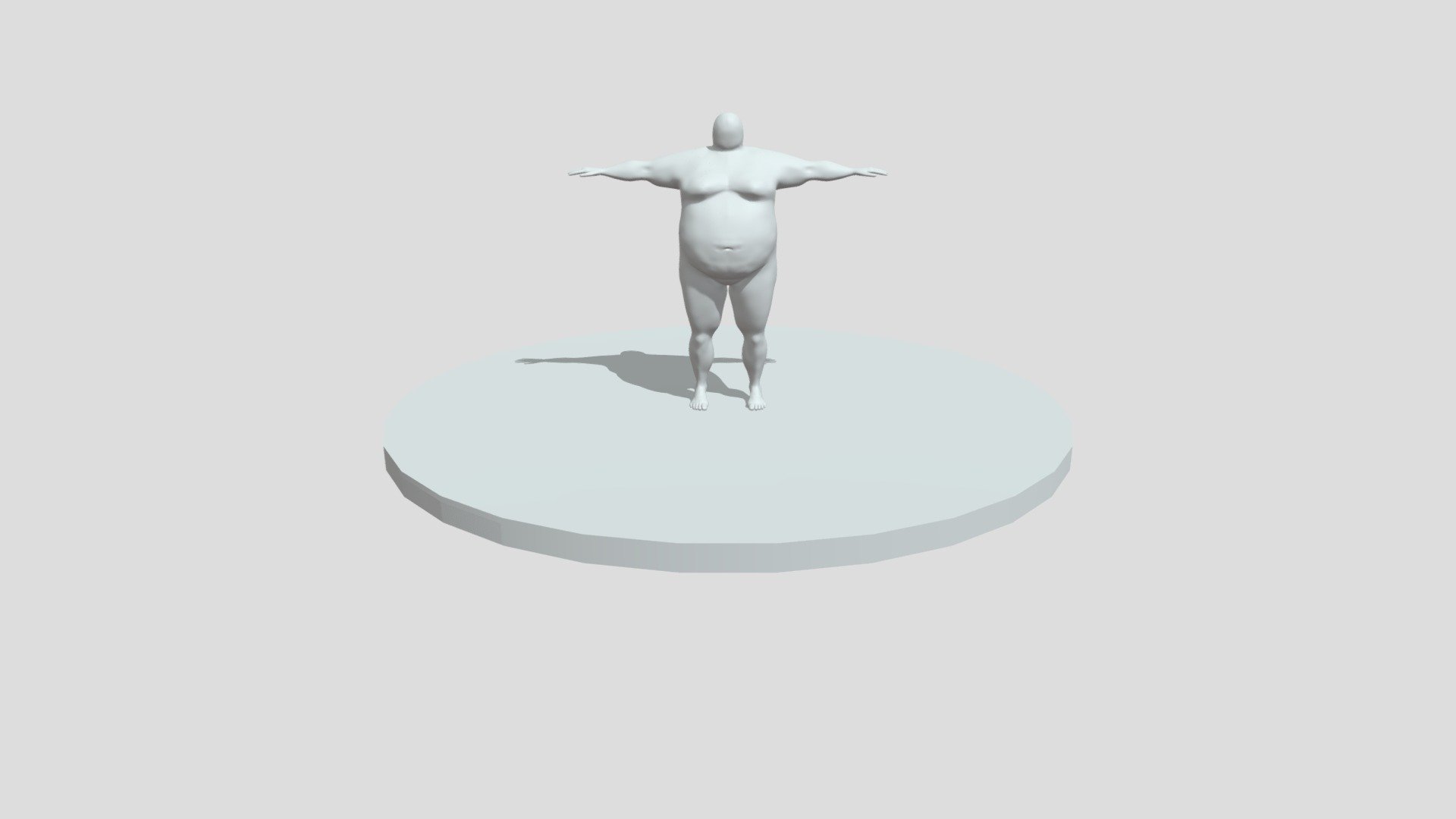 Overweight weightlifter (female), WIP - 3D model by Kristiane_skog ...