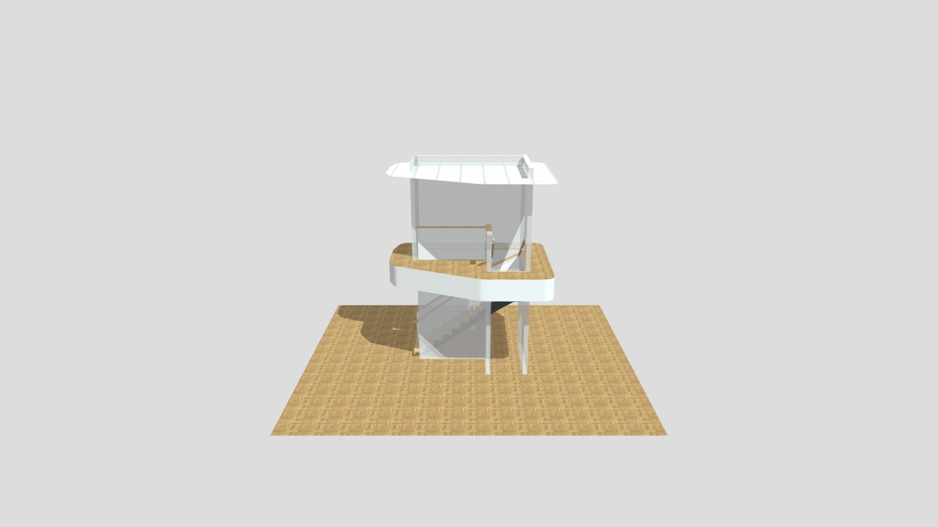 Maria rosen tr 2 - 3D model by Drömtrappor (@TratrapporNorsjo) [8105e92 ...