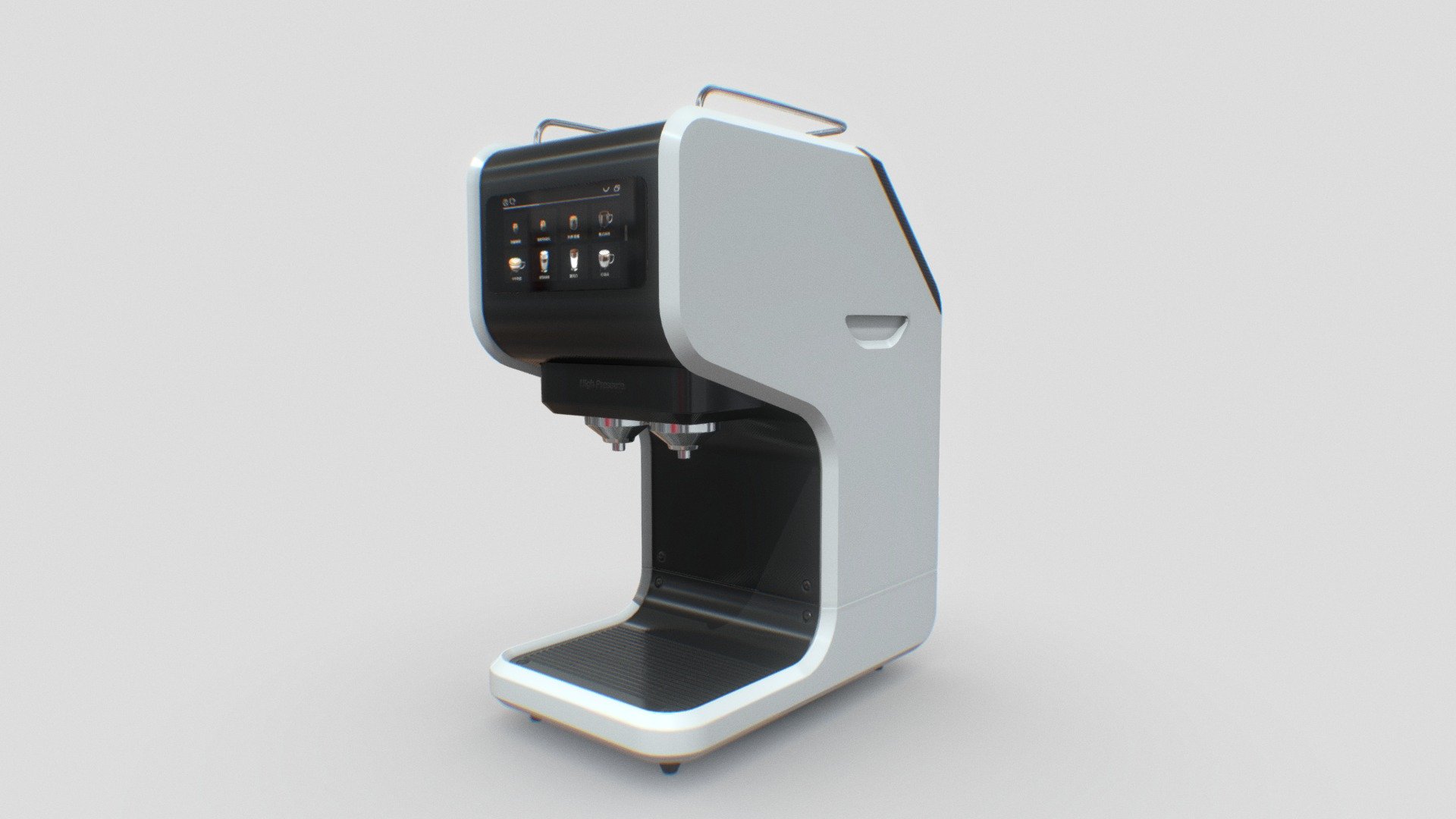 Auto Coffee Maker Concept - Buy Royalty Free 3D model by ...