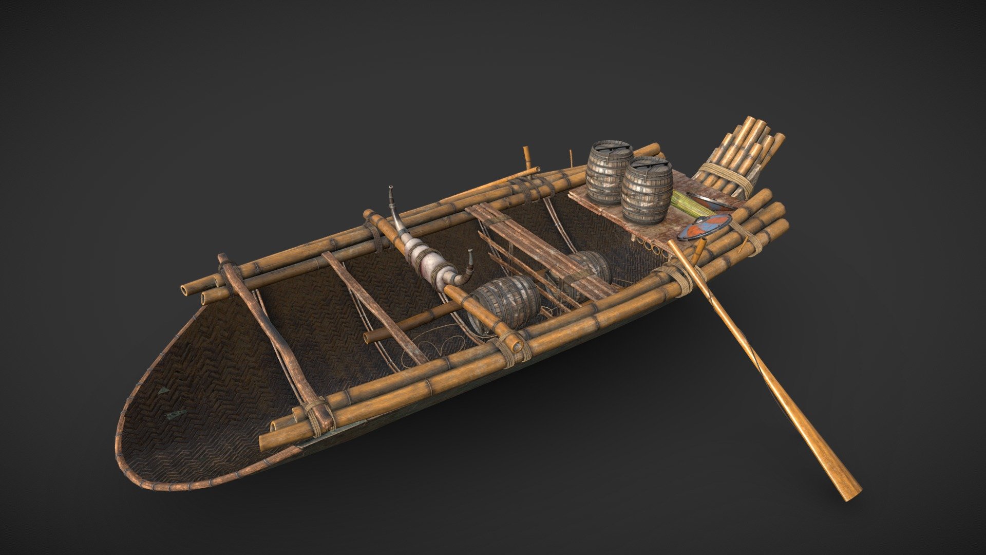OLD_BOAT - 3D model by MEISTERVERSE [8106288] - Sketchfab