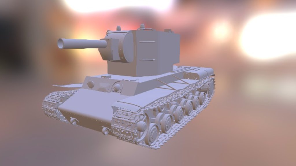 KV-2 - 3D model by maverickm4a1 [8106c32] - Sketchfab