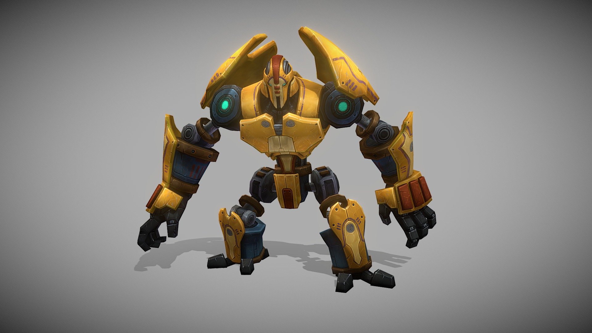 Mecha Robots - 3D model by Kajol Hayer (@KajolHayer) [810738a] - Sketchfab