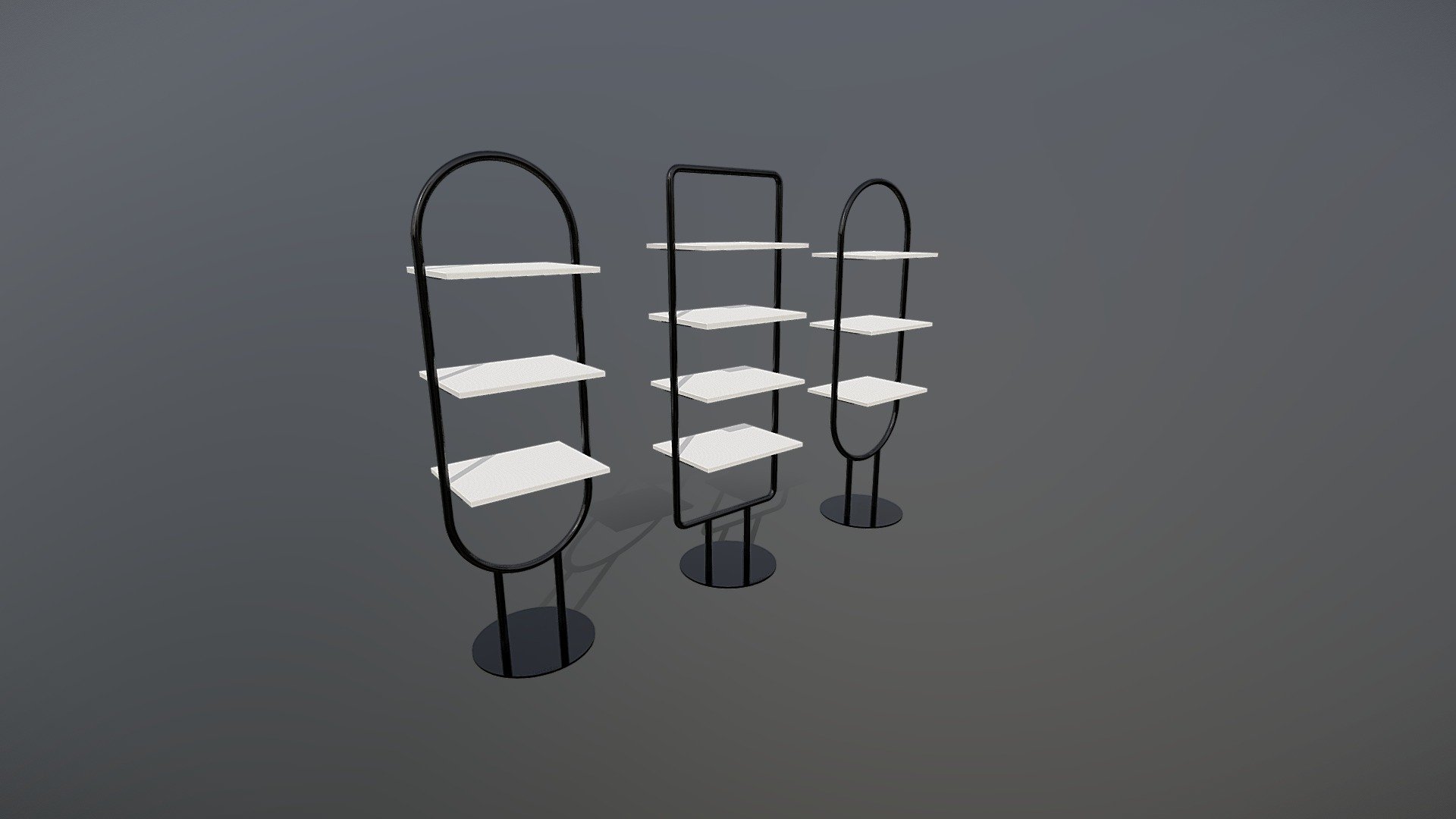 Store metal display - Download Free 3D model by loft.design (@loft ...