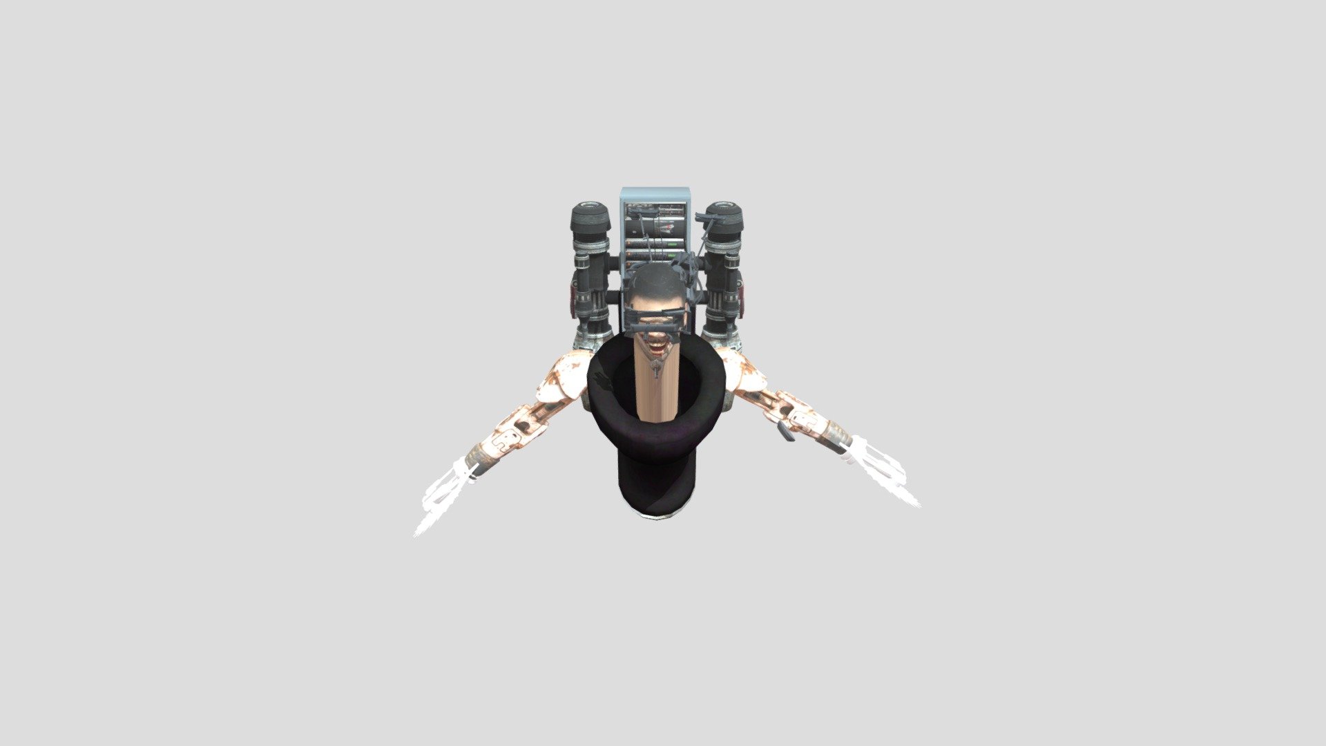 Flying Dual Buzzsaw Toilet V2 - Download Free 3D model by ASP ...