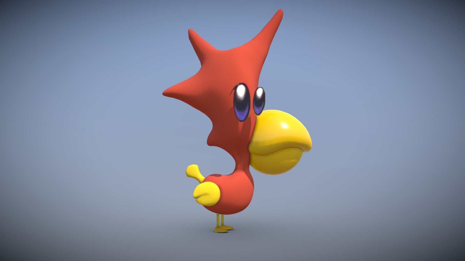 Alfred Chicken - Download Free 3D model by Jacob Quintana (@jacobq1004 ...