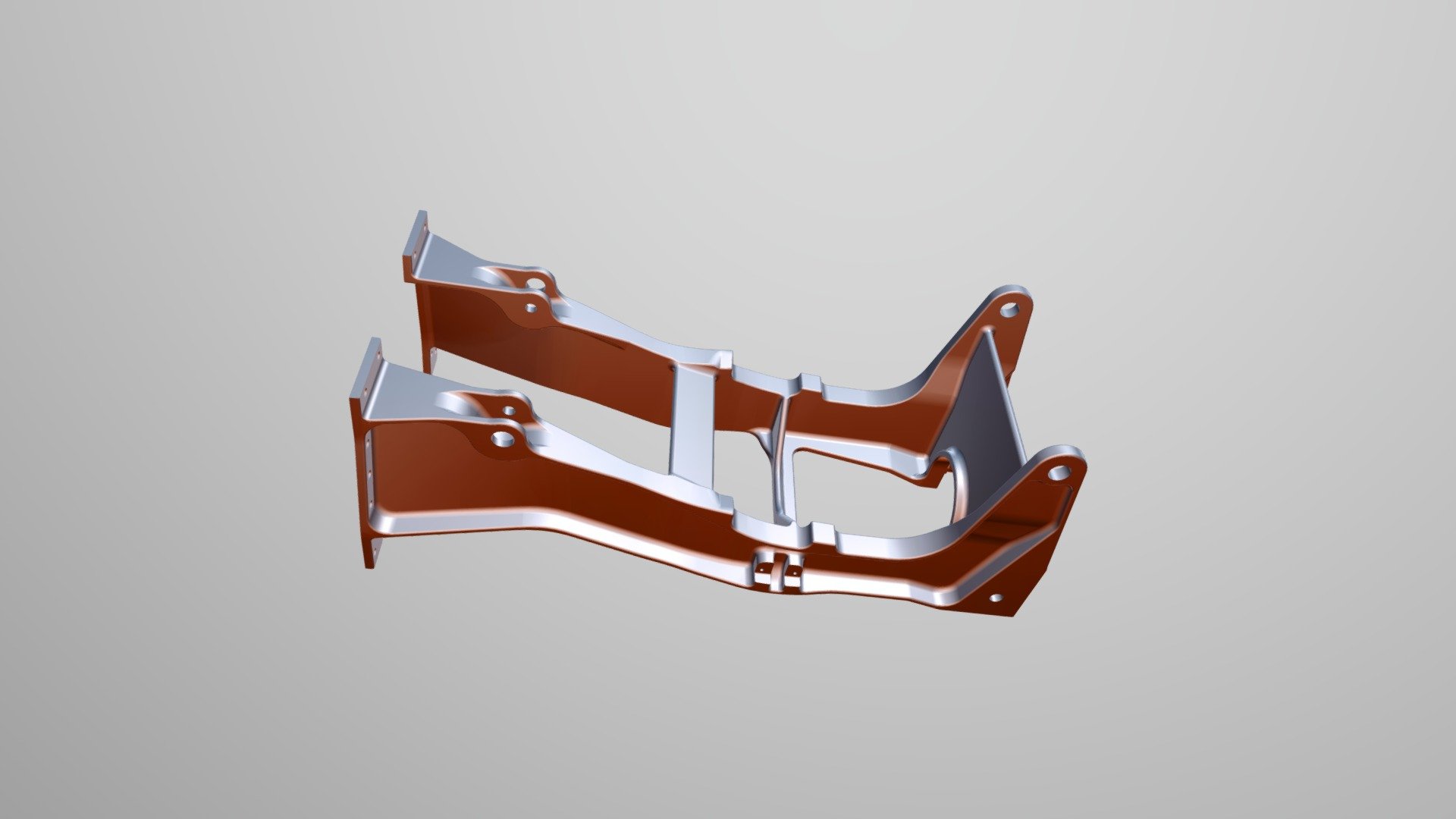 94 Tractor Frame - 3D model by SimulationNinja [81098f2] - Sketchfab