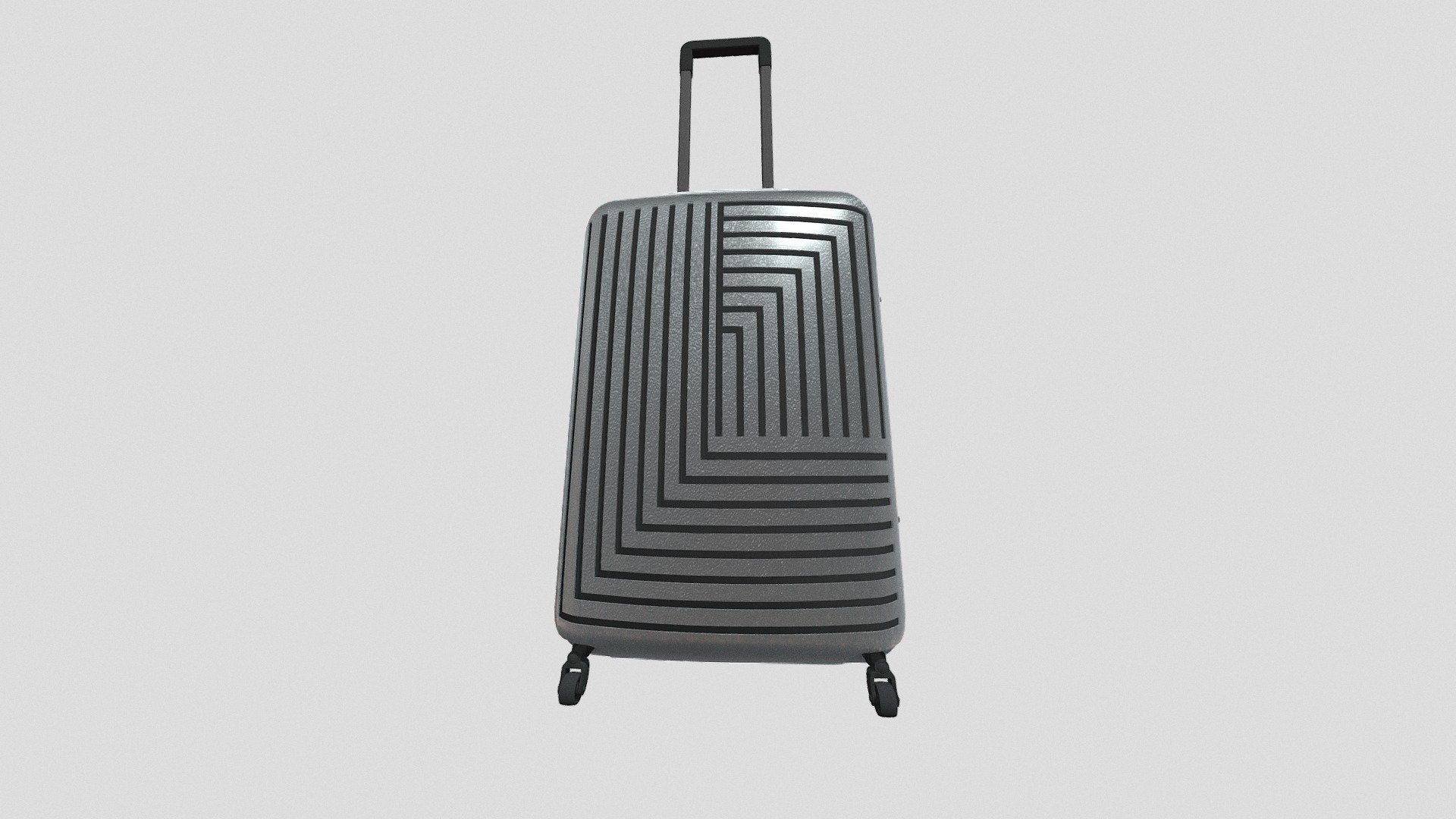 3D Model of Modern Luggage - 3D model by SAKSHI SINGH ...